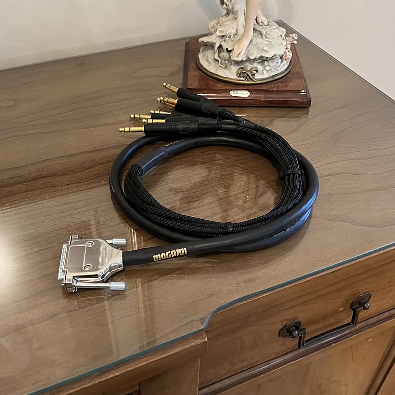 Mogami Gold DB25-TRS 8-channel Analog Interface Cable - 5’ | Reverb