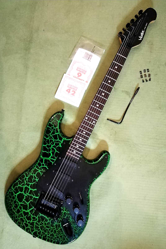 Vester Monster Crackle Green 1987 Korea MINT! MINT! MINT! | Reverb