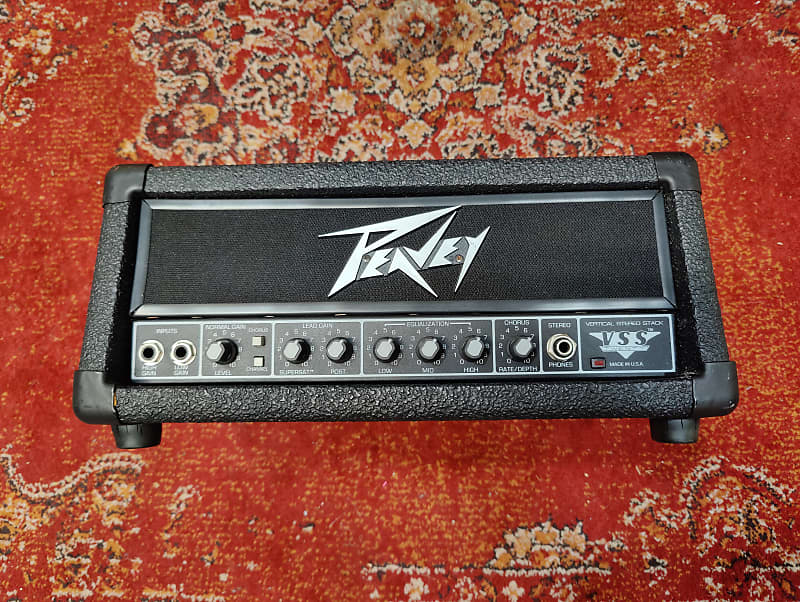 Peavey VSS 20 Vertical Stereo Stack Guitar Amplifier Head | Reverb