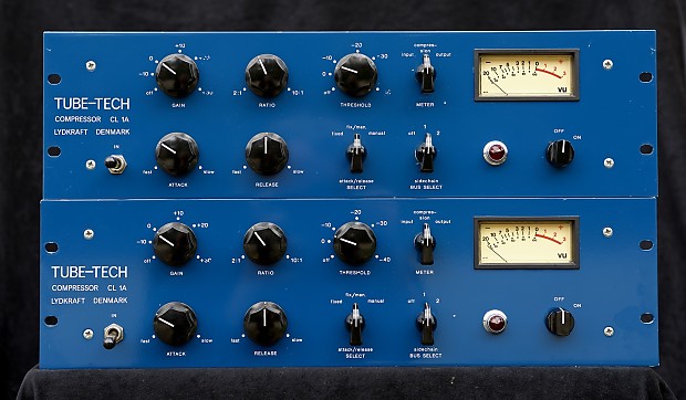 Tube-Tech CL-1A compressors (PAIR) | Reverb