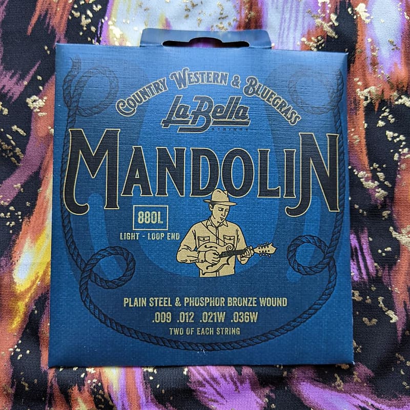 LaBella Mandolin Strings/Loop End/Light | Reverb