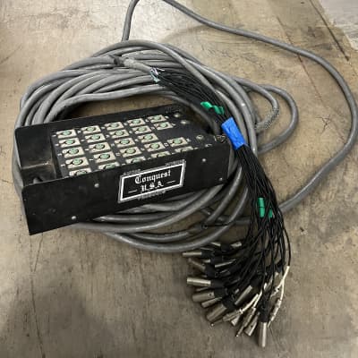 Conquest Stage Snake 28 Channel, 100 foot | Reverb