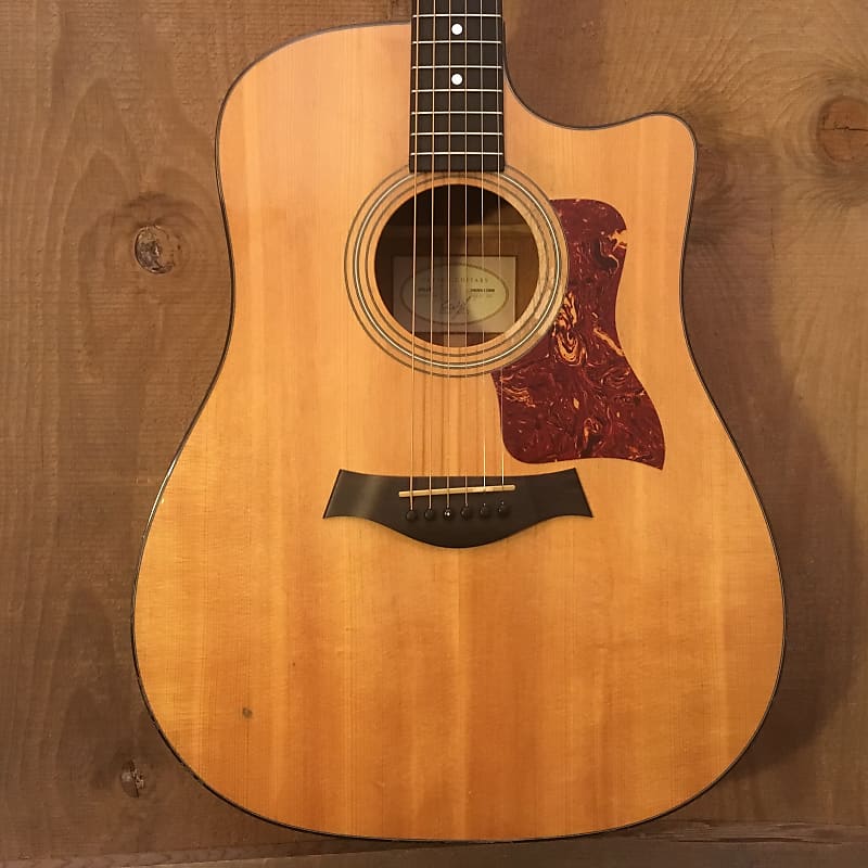 Taylor 310-CE Cutaway Acoustic Electric Guitar | Reverb