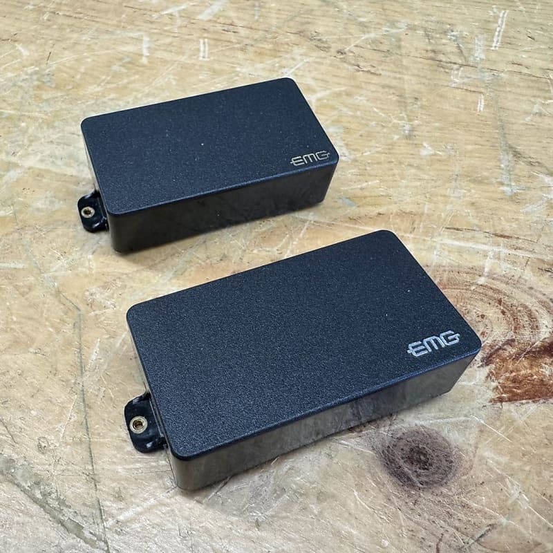 EMG 81/85 Solderless Humbucker Set w/Pots & Cables | Reverb