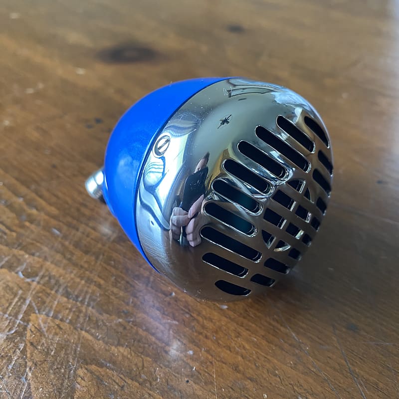 Vintage Custom Shure 520 Bullet w/ 99A86 CM Harp Mic | Reverb