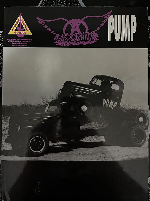 Aerosmith - Pump - Guitar Tab / Tablature Book | Reverb