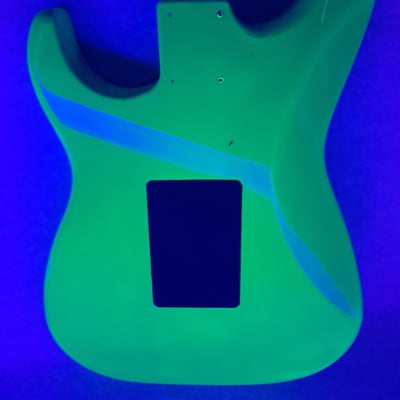 Green Meanie Body- Fits Fender (tm) Strat Stratocaster Necks | Reverb