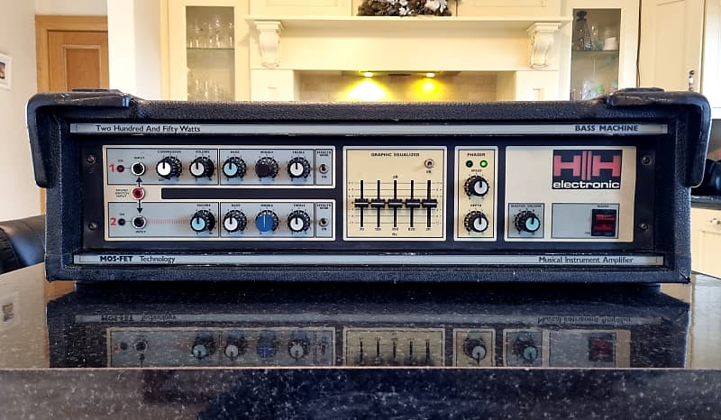 HH Electronic Bass Machine - 250w Bass Head Mosfet Amplifier | Reverb