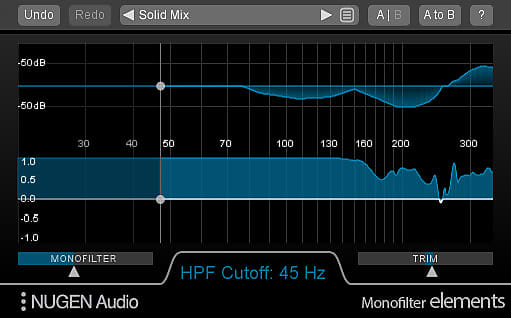 NUGEN Audio Monofilter Elements | Reverb