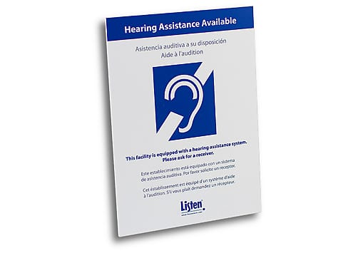Listen Technologies LA303 Multi-Lingual Assistive Listening | Reverb