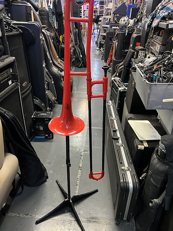 Allora Plastic trombone - Red | Reverb