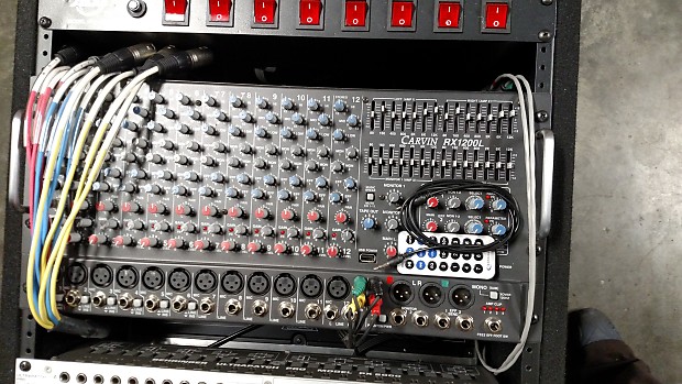 Carvin 12 Channel Mixer RX1200R in 1200L Series (but passive | Reverb