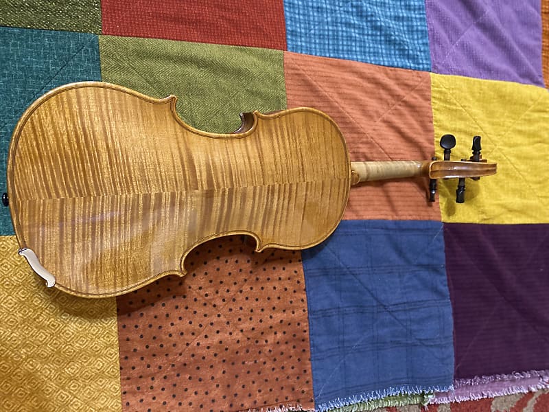 German Fiddle/Violin Strad Copy Unknown | Reverb