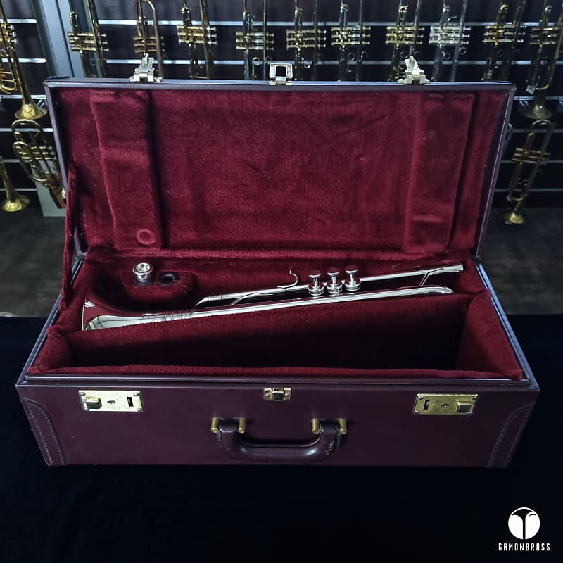 Beautiful F. Besson MEHA 60 trumpet case GAMONBRASS | Reverb