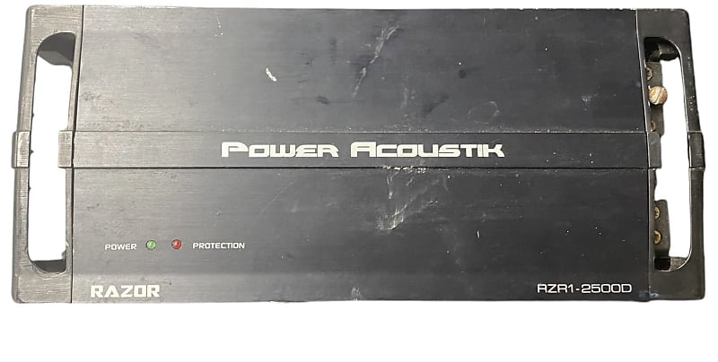 Power Acoustik Power Amplifier RZR1-2500D | Reverb