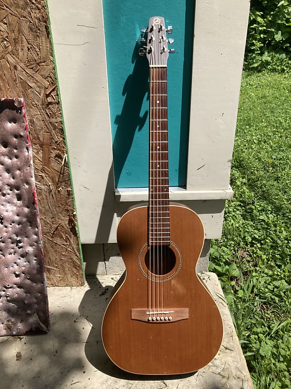 Seagull Grand Parlor Acoustic Guitar 1998 - Natural | Reverb