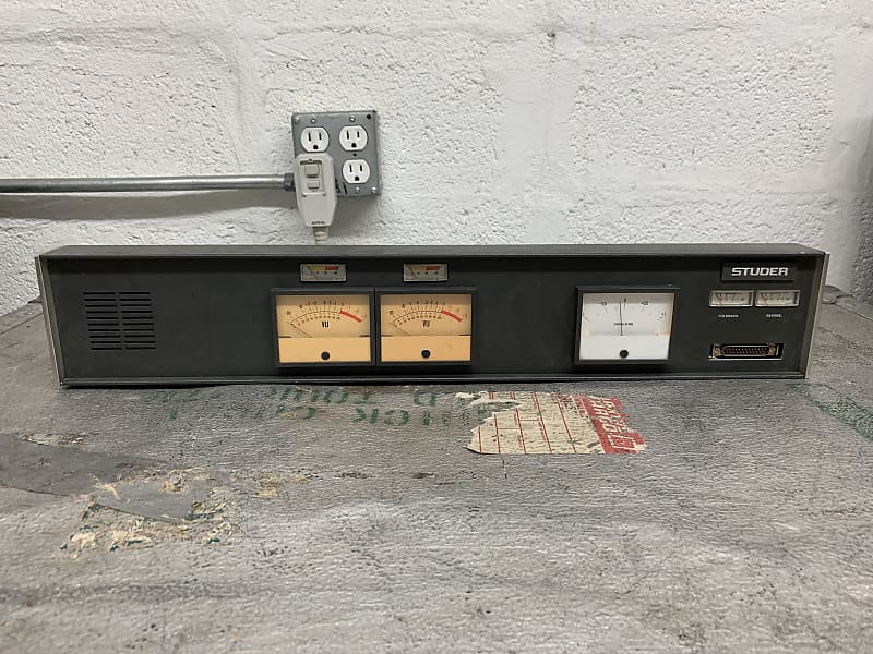 Studer Model 169 Vintage Meter | Reverb