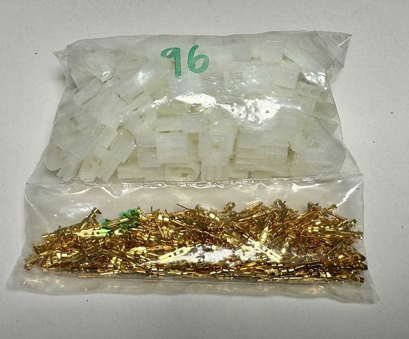 (516-290-590) E3M 3 Pin 2010s - Gold EDAC / ELCO Crimp Pins | Reverb