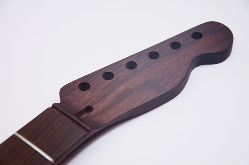 INDIAN ROSEWOOD STAINLESS STEEL FRETS TELECASTER TELE NECK | Reverb UK