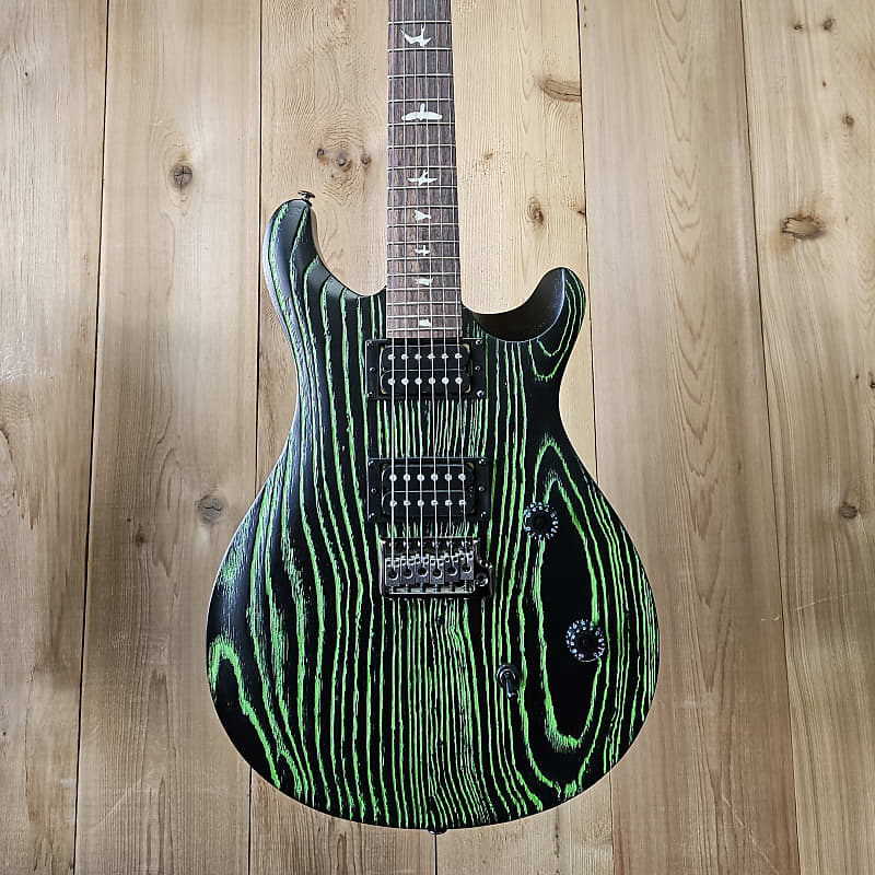 PRS SE Swamp Ash CE 24 Sandblasted 2024 - Sandblasted Green | Reverb