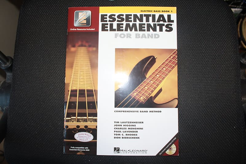 Hal Leonard Essential Elements For Band Electric Bass Book 1 | Reverb