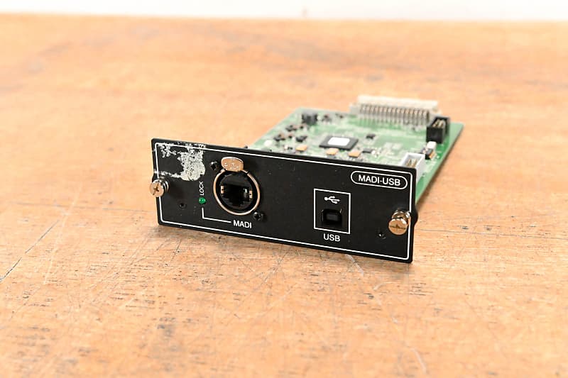 Soundcraft MADI-USB Si Option Card CG01TSH | Reverb