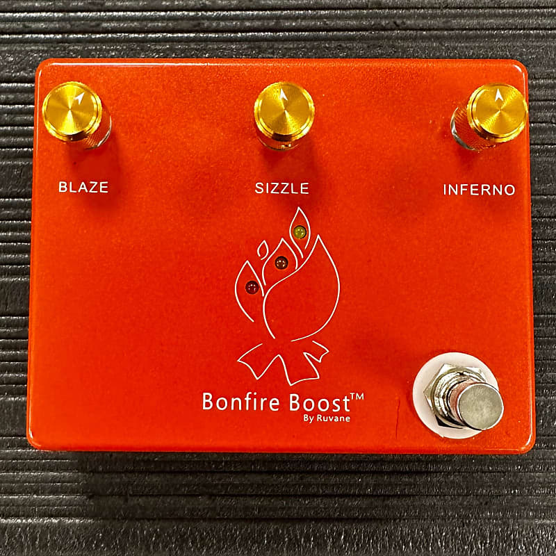 Used Ruvane Bonfire Boost Overdrive Pedal TSS3248 | Reverb