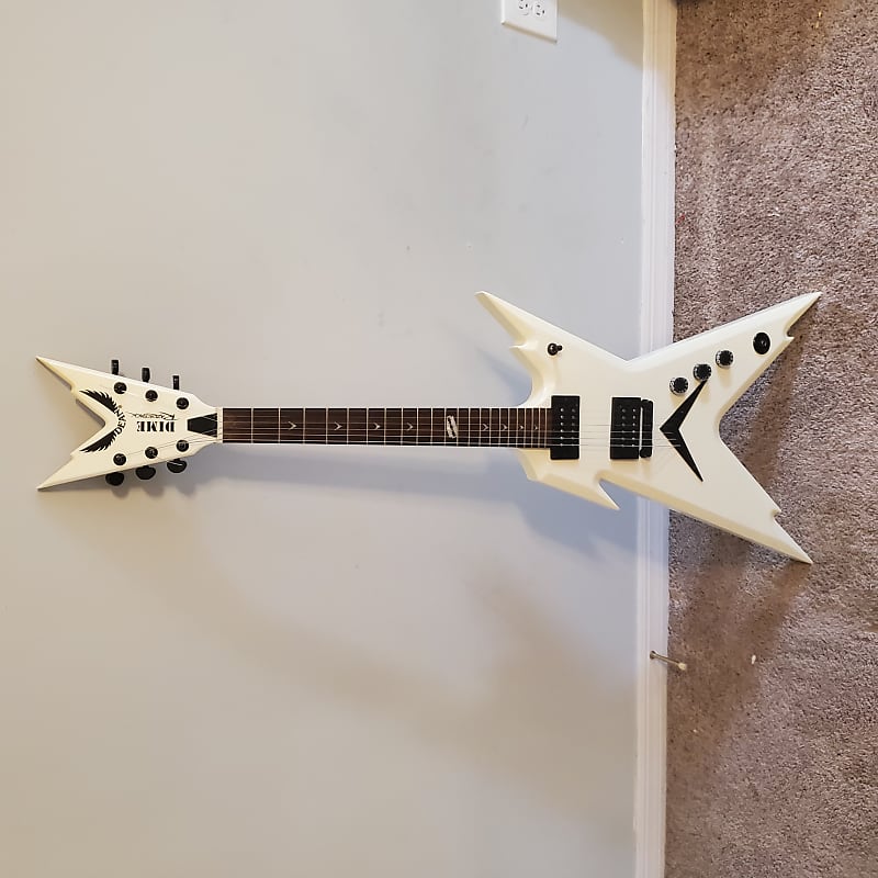 Dean Dimebag Razorback White | Reverb