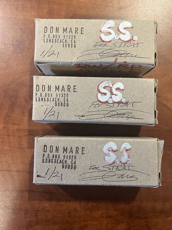 Don Mare Super Sport Strat pickups | Reverb
