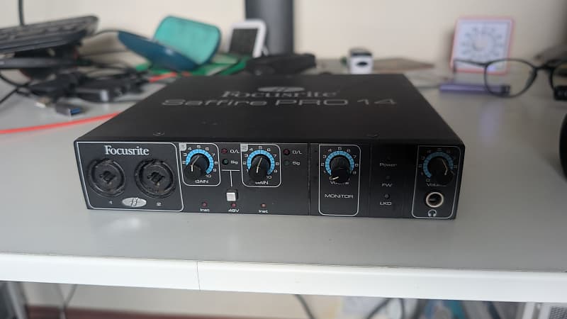 Focusrite Saffire Pro 14 Firewire Audio Interface 2000s - | Reverb UK