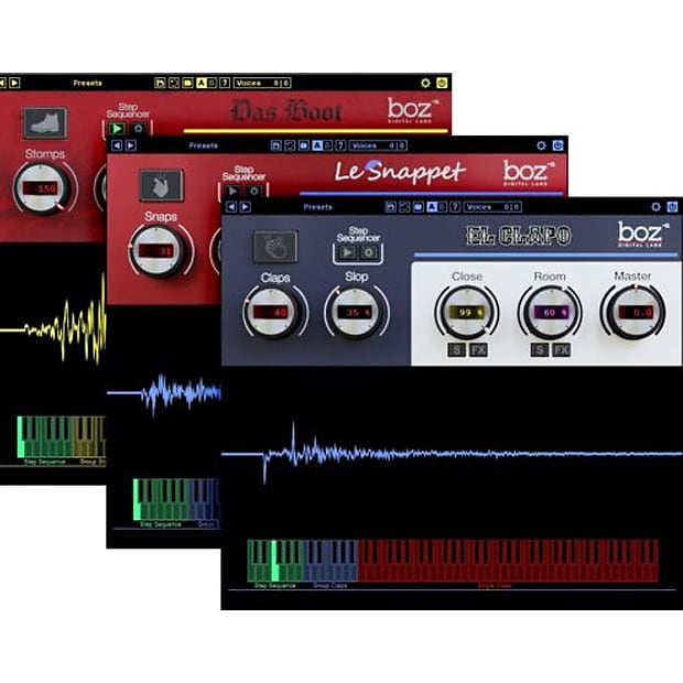 Boz Digital Labs Clap, Snap & Stomp Bundle (Download) | Reverb