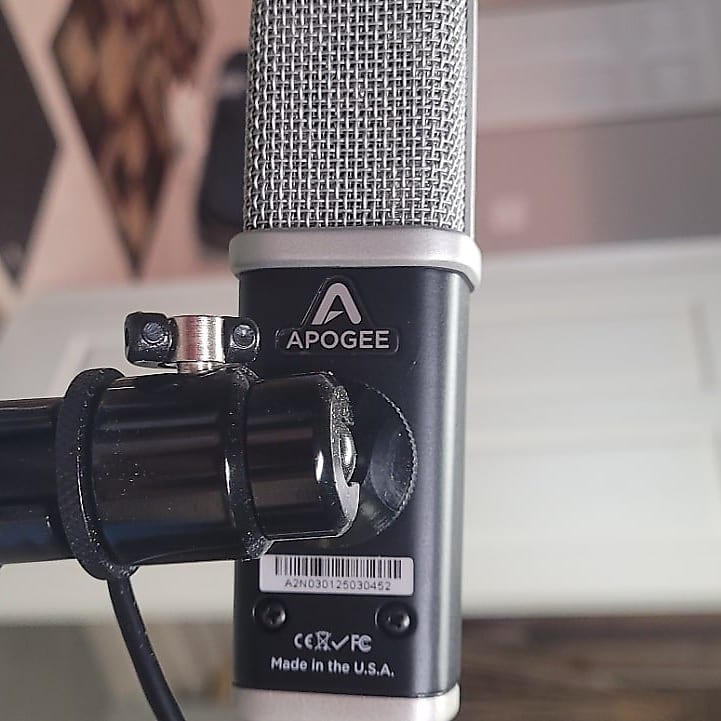 Apogee Mic Apogee Digital Microphone Black N Silver And Mic | Reverb