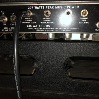 Fender PA 135 Tube Head Modded for Guitar | Reverb