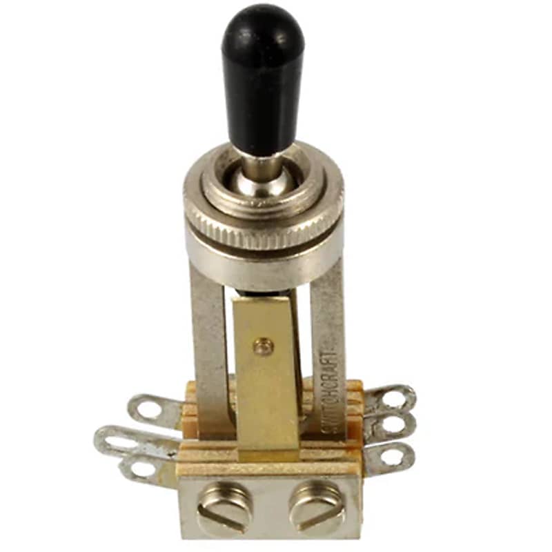 Allparts Switchcraft Three-Way Long Shaft Toggle Switch for | Reverb