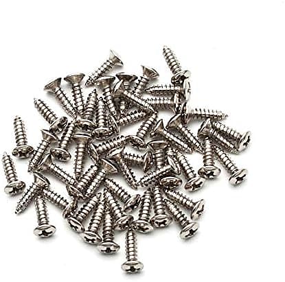Electric Guitar Bass Pickguard Screws Pick Guards Scratch | Reverb