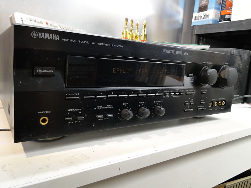 Yamaha RX-V795 Receiver w mag phono input - W Remote, manuals | Reverb