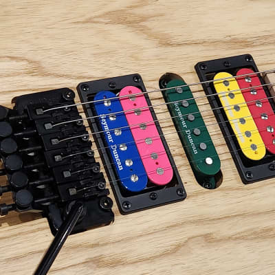 2023 Kiesel Jason Becker JB24 Numbers Guitar - Natural Ash | Reverb