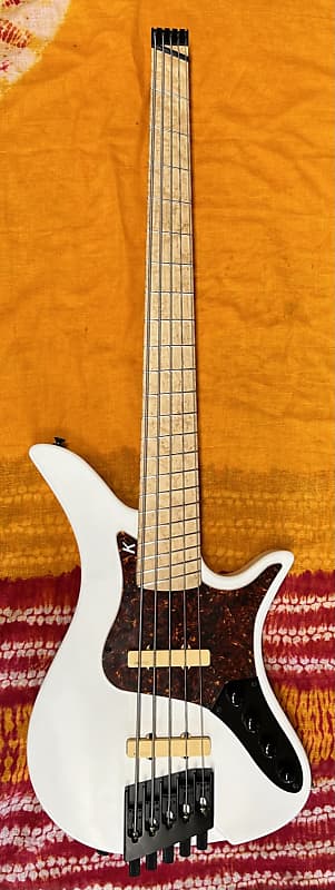 Kiesel Thanos 5 Bass - White | Reverb