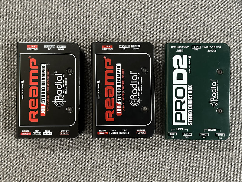 Radial Stereo Reamp Bundle | Reverb