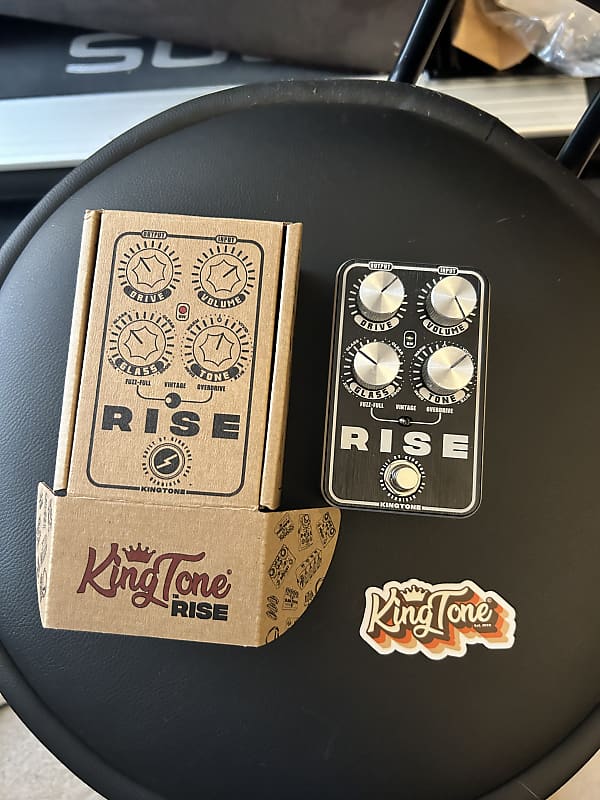 King Tone Guitar Rise V2 (newest version) 2023 - Black/Silver | Reverb