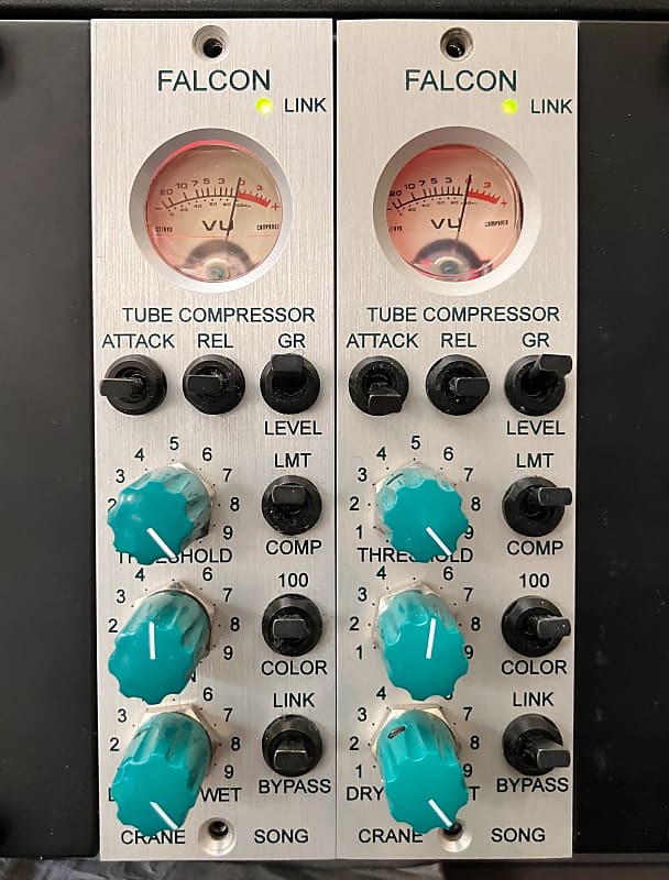 Crane Song Falcon 500 Series Tube Compressor, stereo pair | Reverb