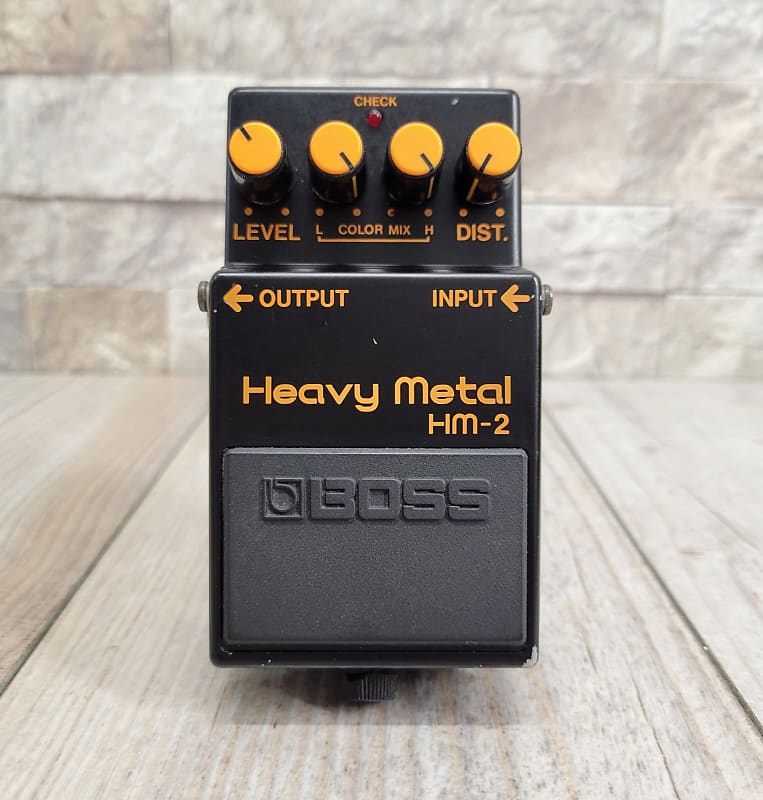 1985 Boss HM-2 Heavy Metal Distortion Pedal- HM2 | Reverb