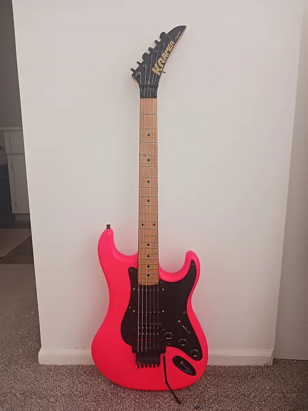 Kramer Series Pacer - Deluxe 1987 - Hot Pink | Reverb