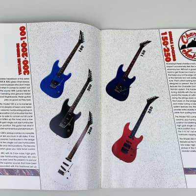 Jackson/Charvel/Charvette Full Color Catalog 1990-'91 | Reverb