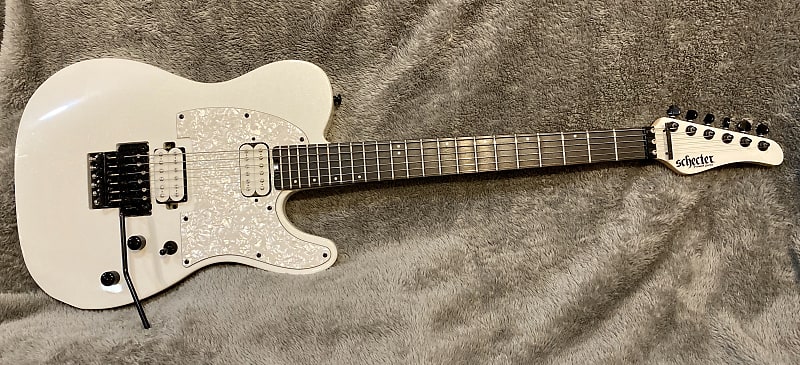 Schecter SVSS PT FR 2019 Metallic White | Reverb