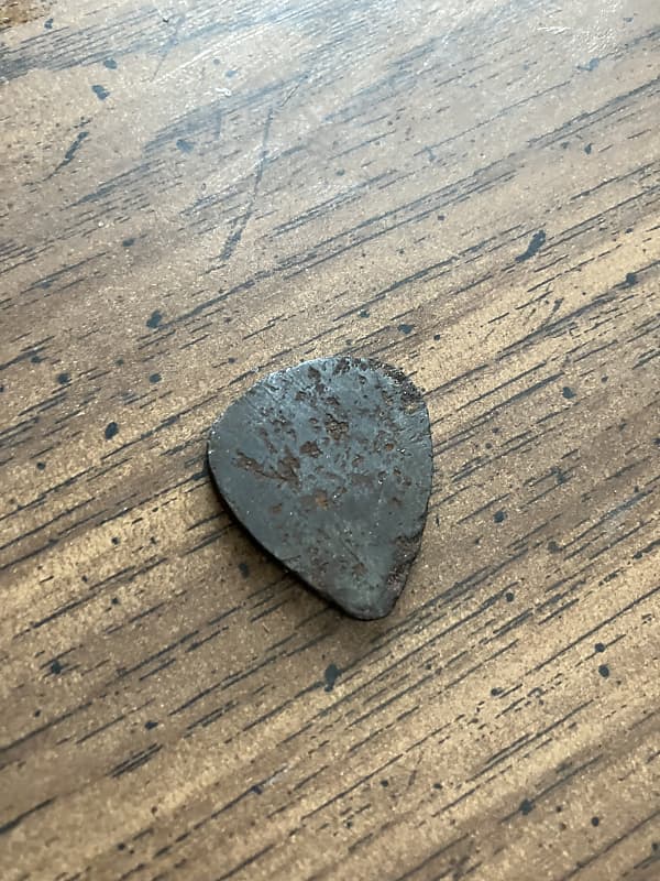 Solid Meteorite Guitar Pick-Certificate of Authenticity | Reverb