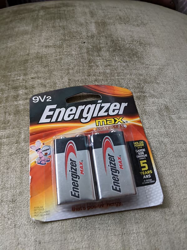 Energizer 9V Battery - 2 Pack | Reverb