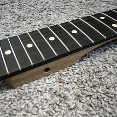 Warmoth 24.75” Strat Conversion Neck 2022 - Ebony Board | Reverb