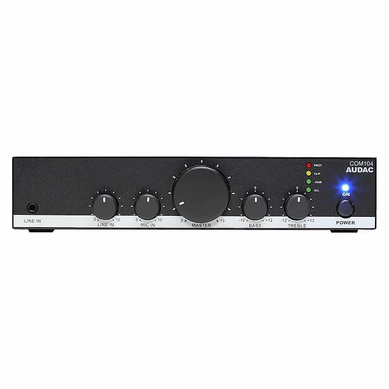 Audac COM104 Mélangeur amplifié 2 IN - 40W / 100V | Reverb