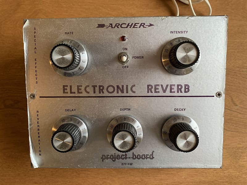 Archer Electronic Reverb 70s Silver | Reverb